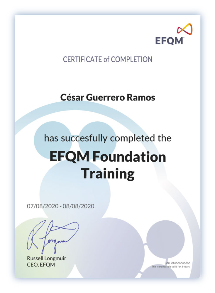 Transformar e innovar su organización con el Modelo EFQM - Corfep